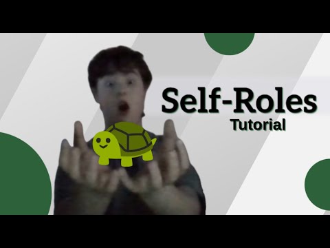 How to add Self-roles to your discord server! #discord #tutorial #self ...