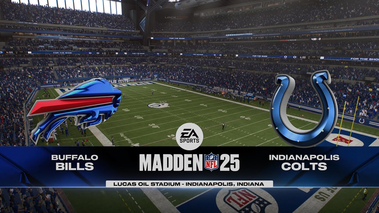 Buffalo Bills vs. Indianapolis Colts | NFL 2024 Week 10 Gameplay - YouTube