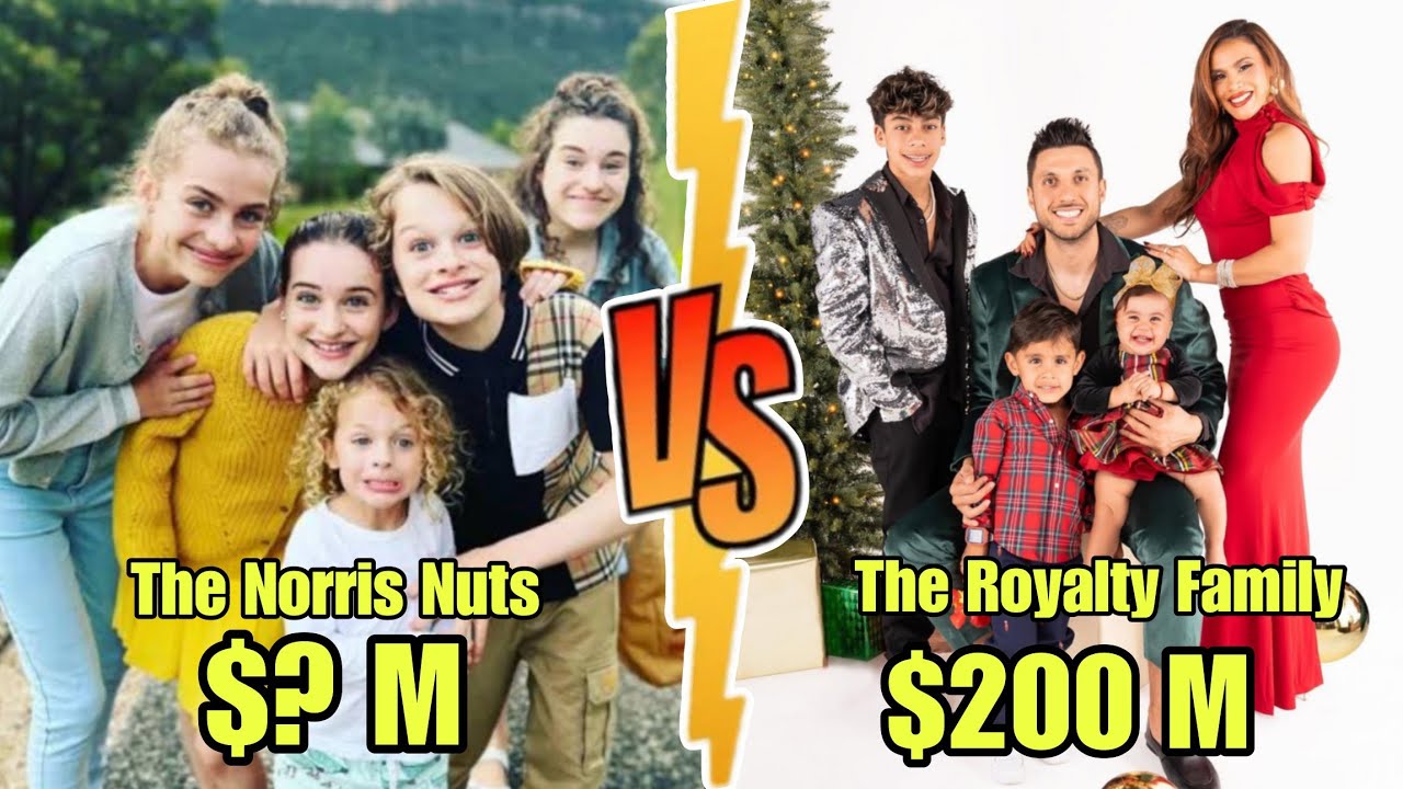 The Royalty Family vs The Norris Nuts Members | Who's the Richest ...