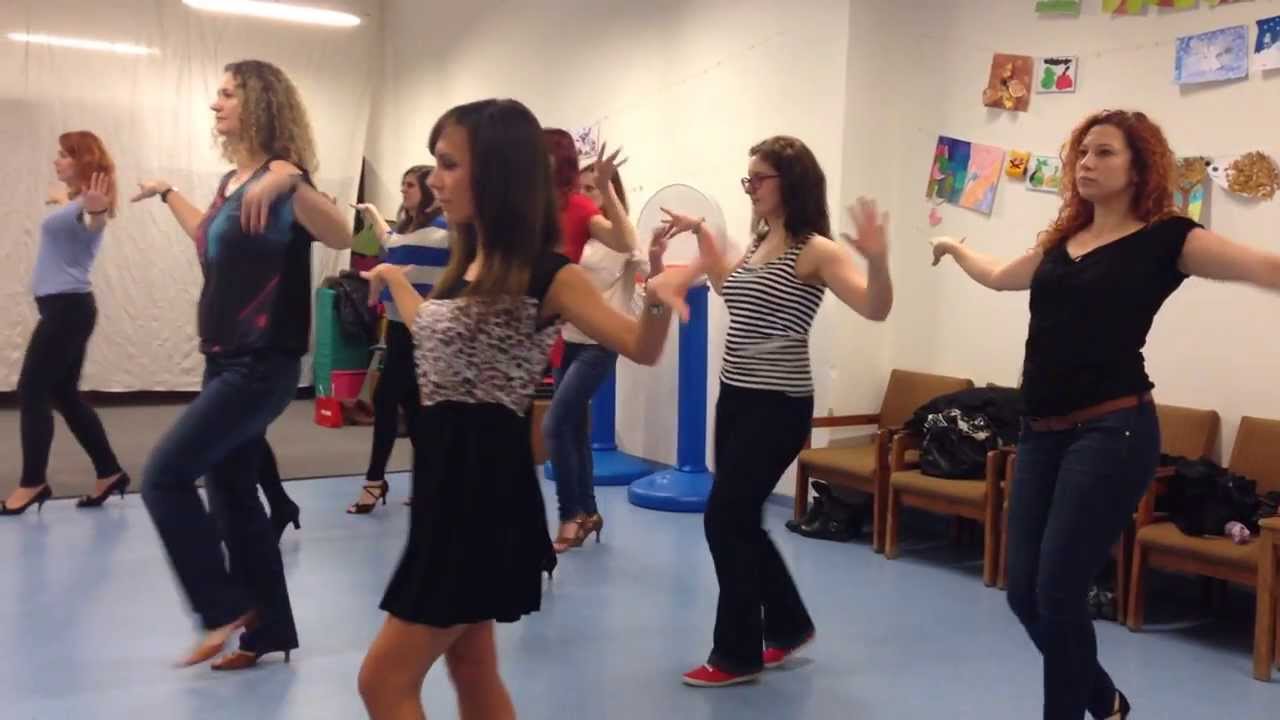 Salsa Ladies Lesson Jan Feb 2014 - YouTube