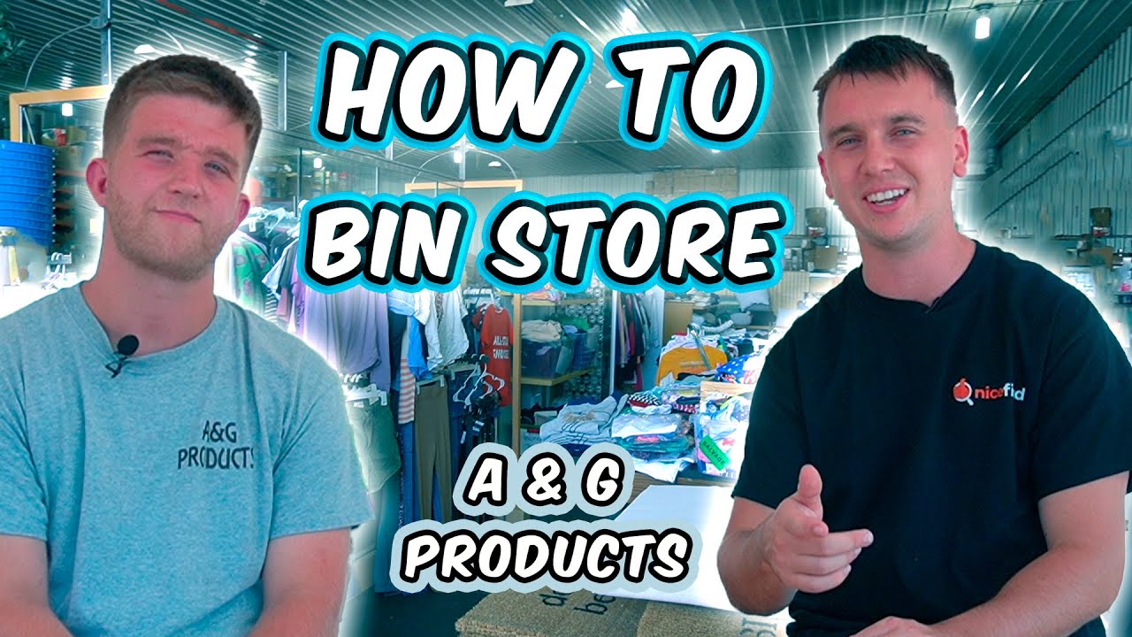 How to Bin Store with A&G Products - Reselling Business, Bin Store ...