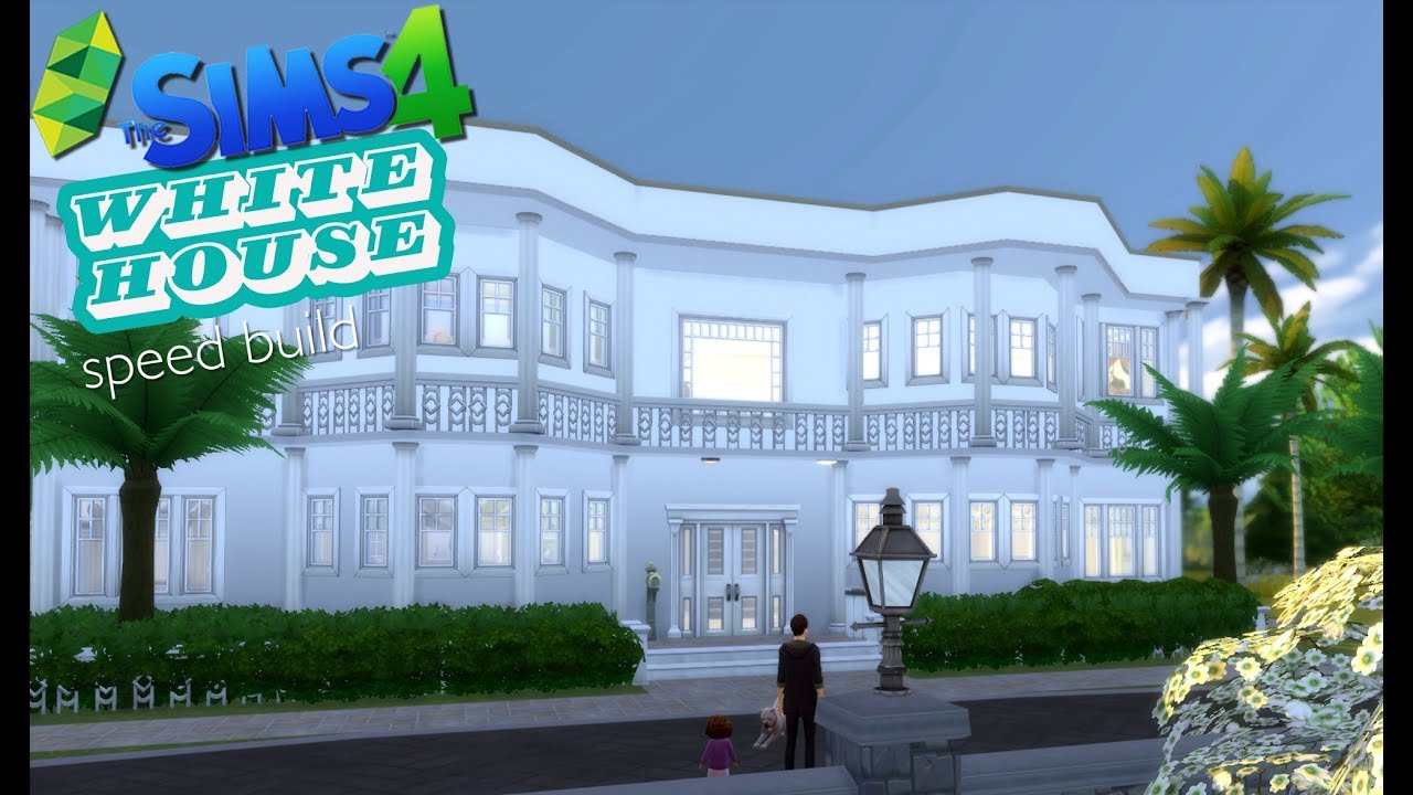 White House | Speed Build | Sims 4 - YouTube
