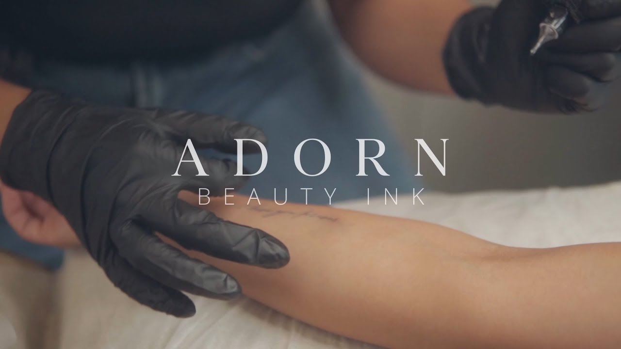 Adorn Beauty Ink (video ad) - YouTube