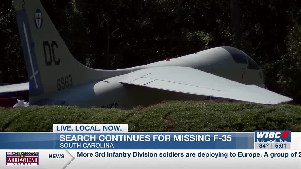 Search continues for missing F-35, jet part of squadron based in ...
