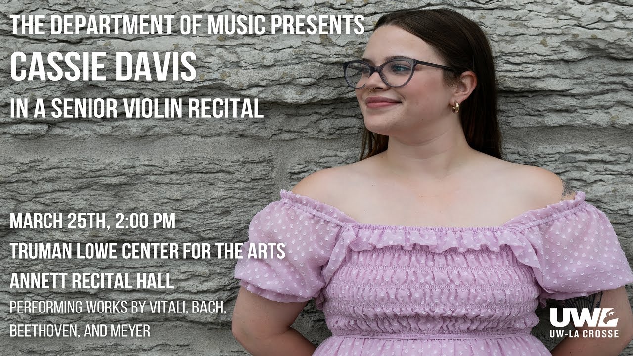 03 25 2023 Cassie Davis Senior Violin Recital (Video) - YouTube