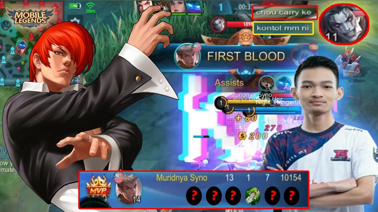 THIS CHOU BUILD IS INSANE!! | SYNO CHOU FREESTYLE | MOBILE LEGENDS ...