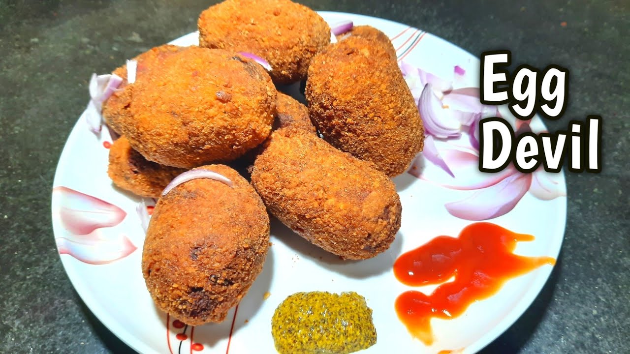 Dimer Devil || Evening Snacks Recipe || Egg Devil Recipe In Bengali ...