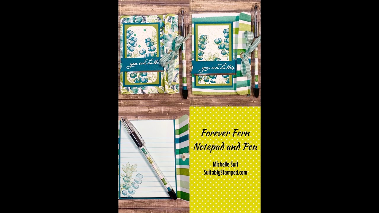 EASY & Elegant Note Pad and Pen Set - YouTube