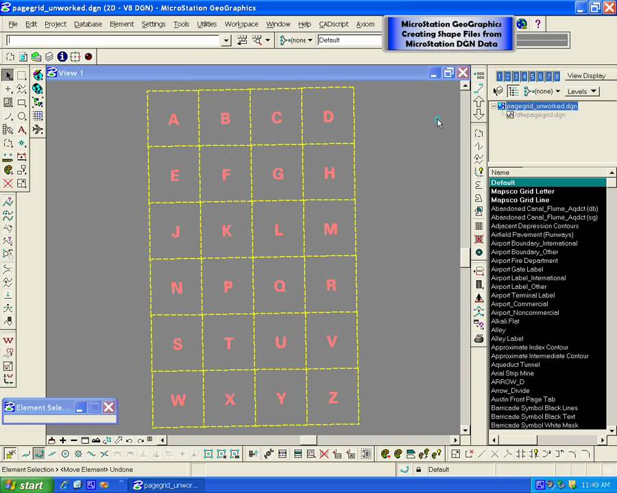 Mapsco Training Video Intro "MicroStation DGN to ESRI SHP file" - YouTube