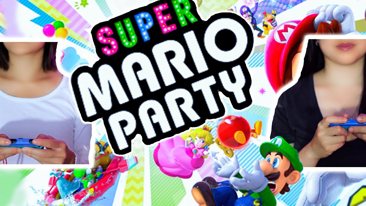 ASMR | Playing Mario Party for the First Time Ever Together 🎮 Two ...