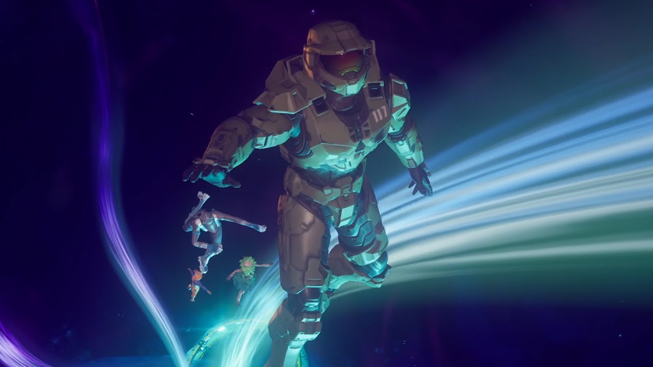 Master Chief Experiences The Big Bang Live Event No Commentary - YouTube