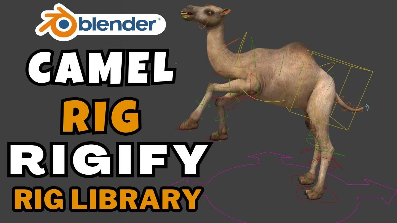 Rigify : Rig Library | Auto Rig Creation | Create Rigify Camel RIG ...