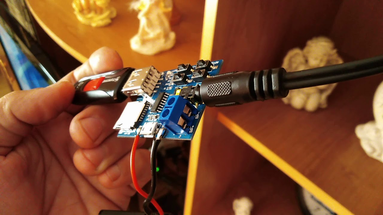 [Connecting usb to aux input] povezivanje usb i sd na aux - YouTube