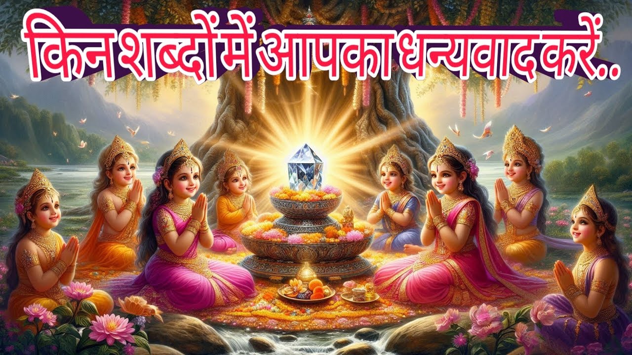 किन शब्दों में आपका धन्यवाद करें । new bk song। satyug । bk songs ...