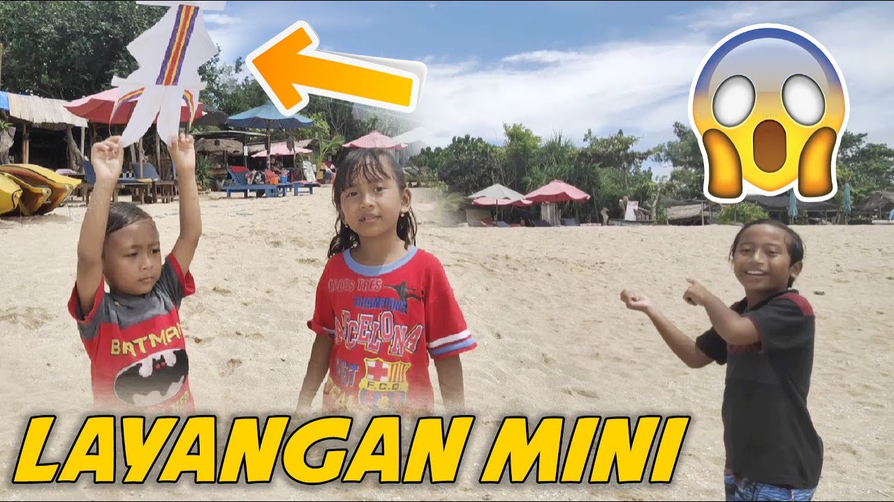 LAYANGAN BEBEAN MINI DARI KERTAS, KECIL BANGET! TANTANGAN MEMBUAT ...