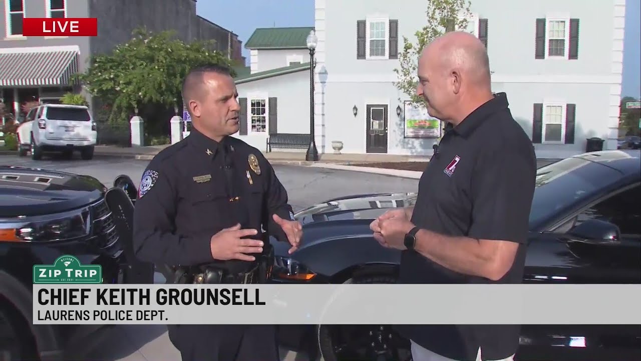 First Responder Friday: Laurens Police Chief Keith Grounsell - YouTube