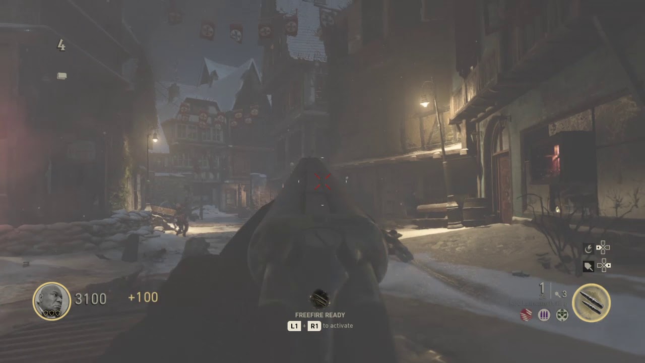 My first time playing Call of Duty®WWII Nazi zombies (Single player ...