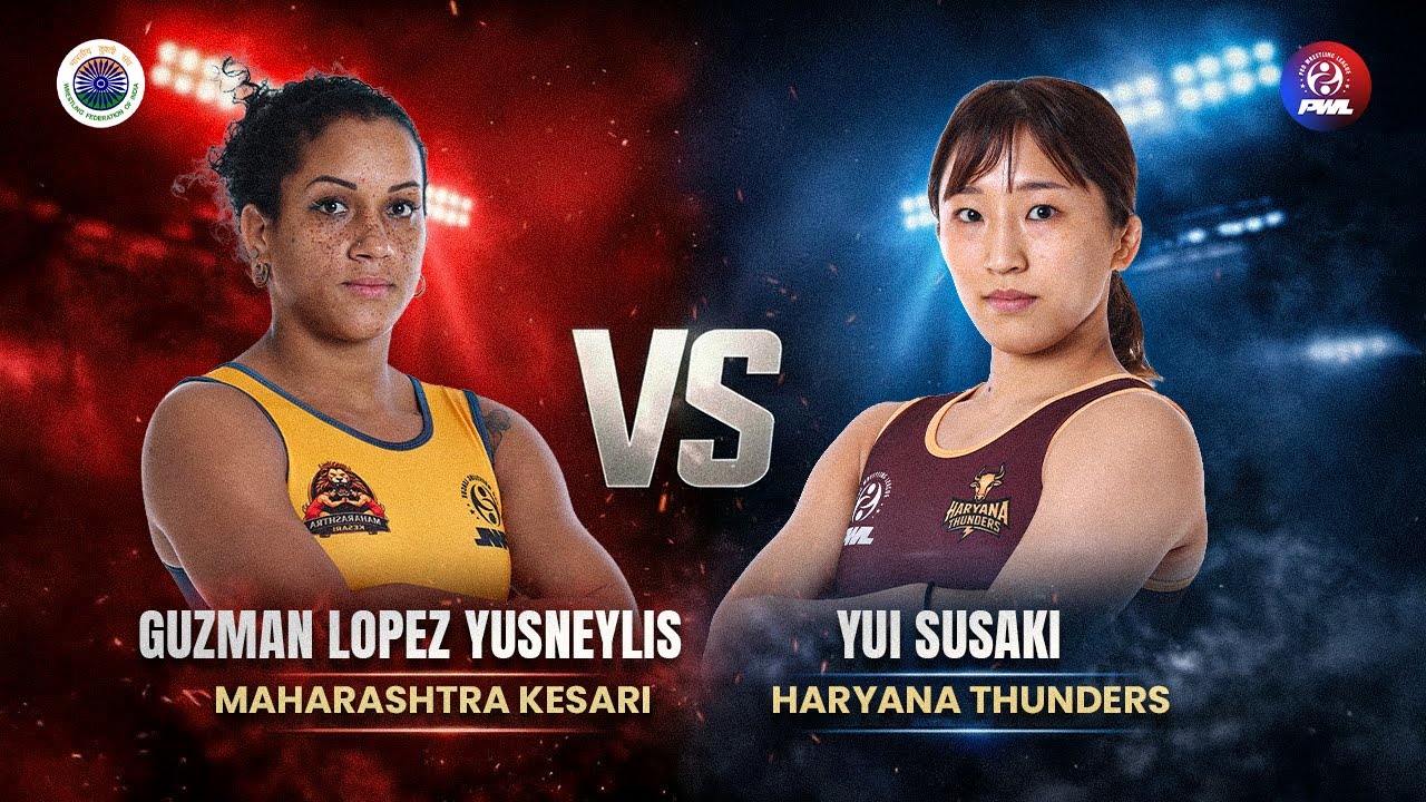 Yui Susaki vs Yusneylis Guzman | 53 KG | Day 9 Match 1 | PWL 2026 # ...