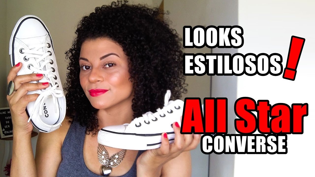 CINCO LOOKS COM ALL STAR CONVERSE! - YouTube