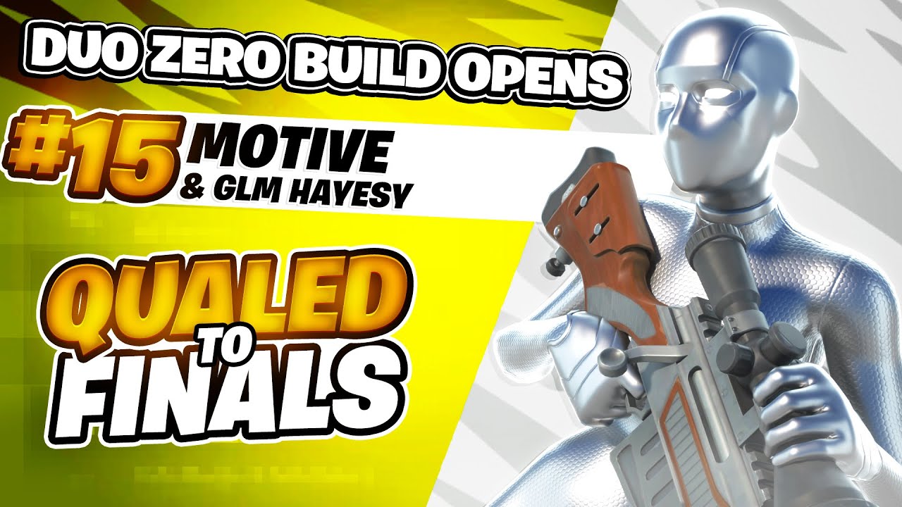 How we QUALIFIED for the DUO ZERO BUILD FINALS! 🏆 - YouTube