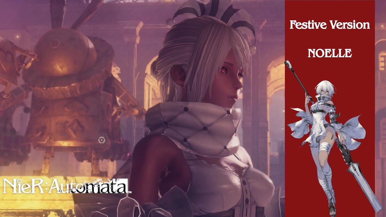 Nier: Automata Modding - Exploring Noelle from Nier Reincarnation - YouTube
