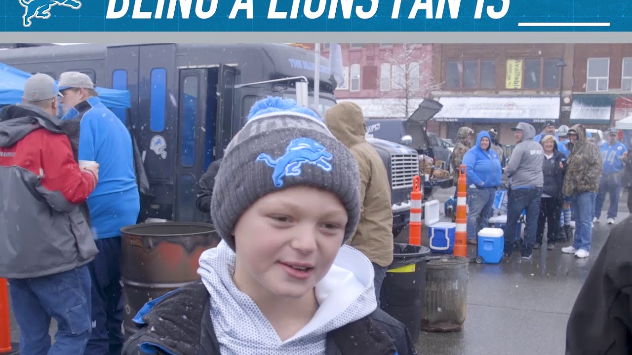 Detroit Lions fans share what it's like to be a fan - YouTube