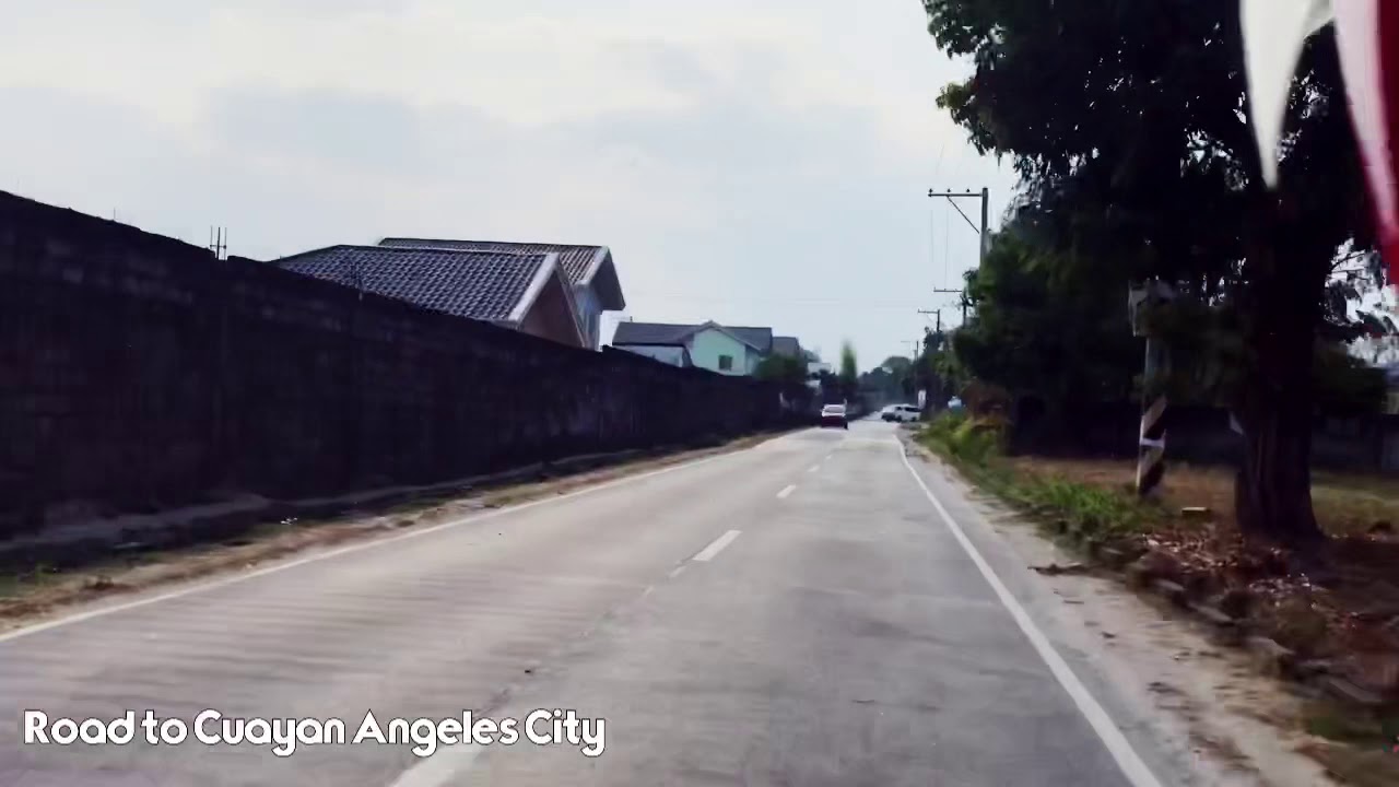 ROAD TO BRGY CUAYAN ANGELES CITY - YouTube