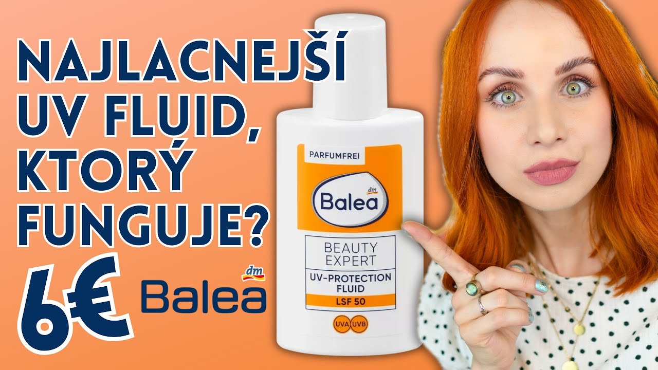 Balea Beauty Expert UV Fluid SPF 50 | RECENZIA - YouTube