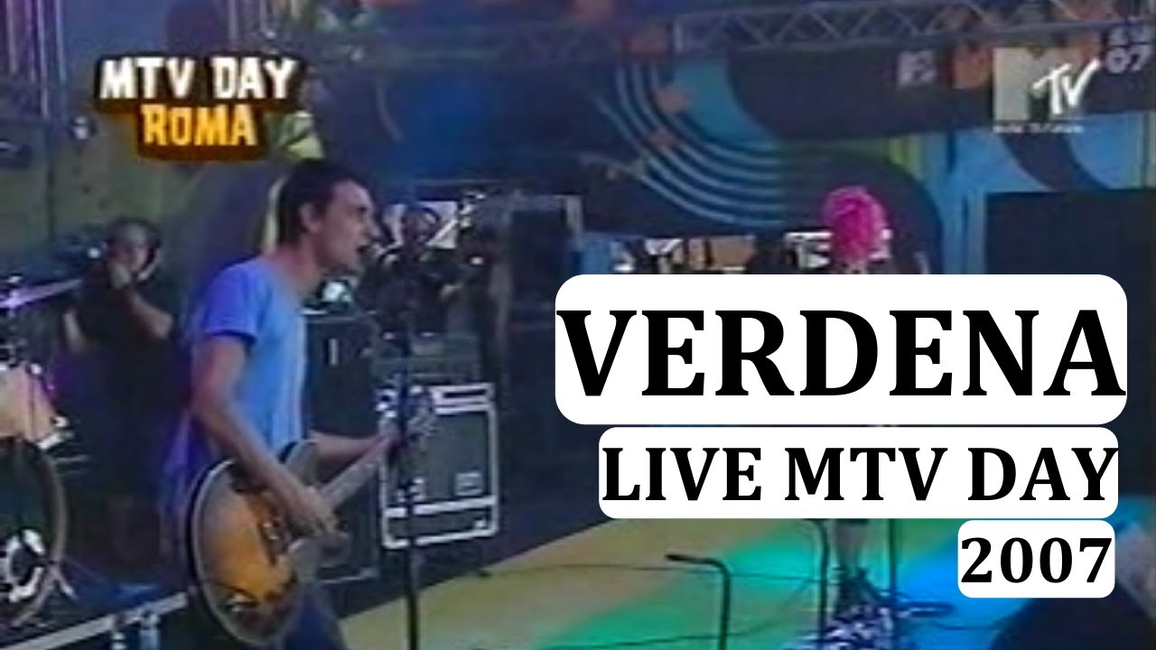 Verdena live MTV Day/ Roma, 2007 - YouTube