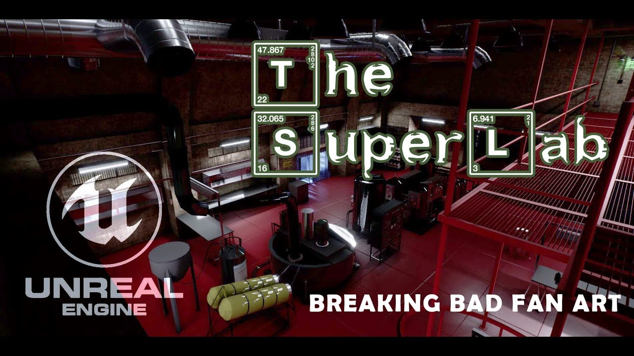 Breaking Bad Lab - 3D Fan Art! - UE4 - YouTube