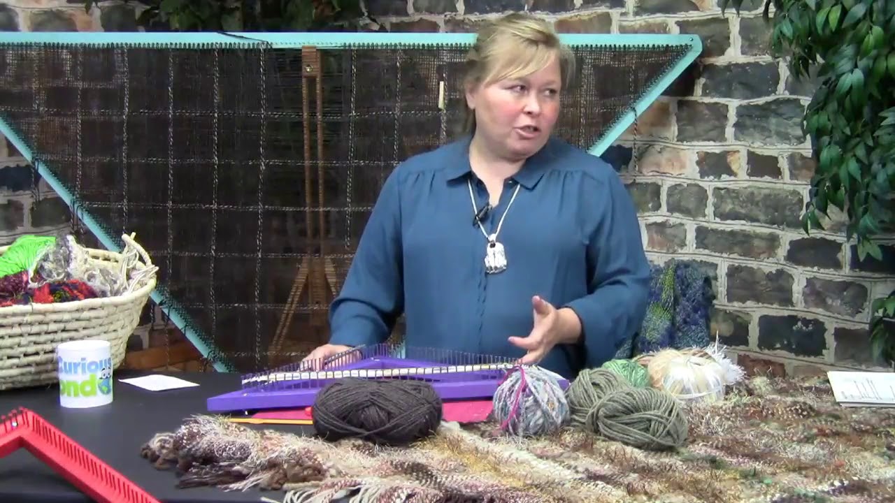 How to Weave on a Triangle Loom Sneak Peek - YouTube