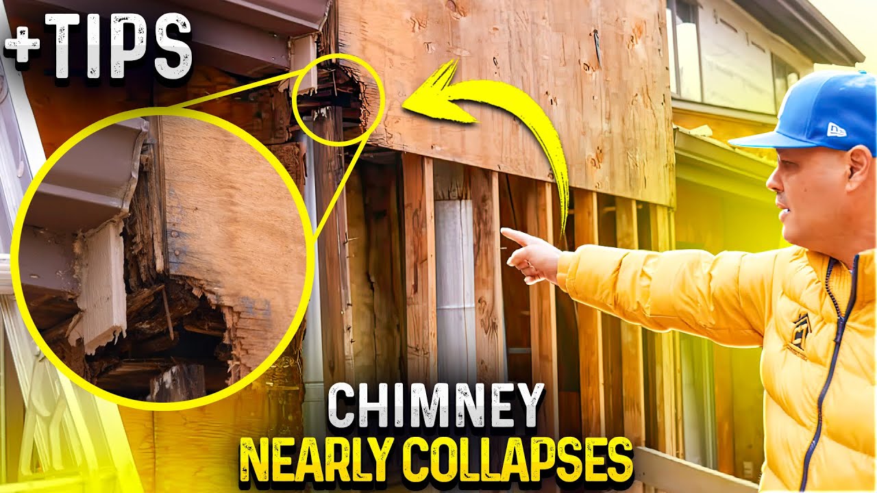 Chimney Nearly Collapses | Tips for a Safe Home. - YouTube