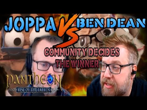 PANTHEON Joppa / Ben Dean PUPPET RAP BATTLE - YouTube