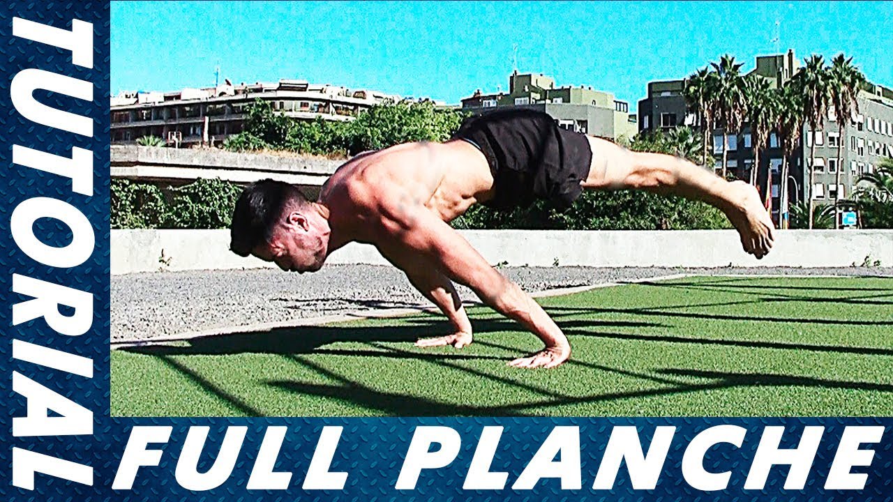 FULL PLANCHE TUTORIAL - How to planche from scratch - YouTube