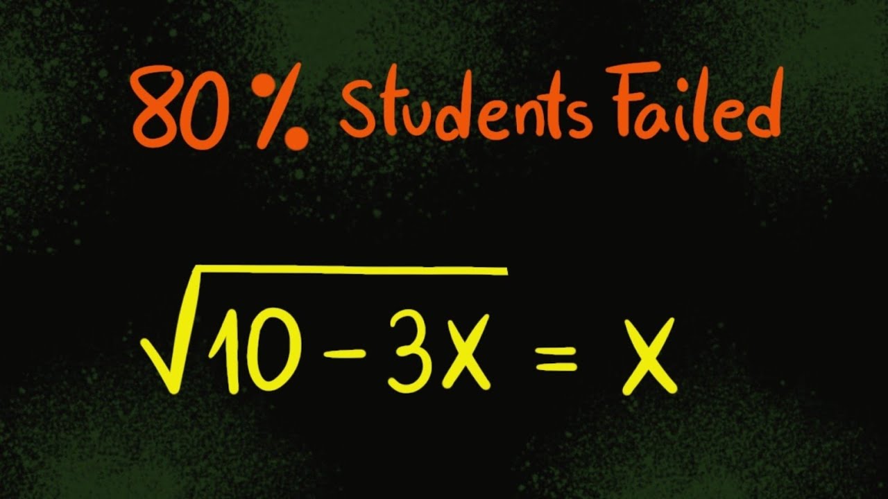 Nice Square Root Math Simplification Problem - YouTube