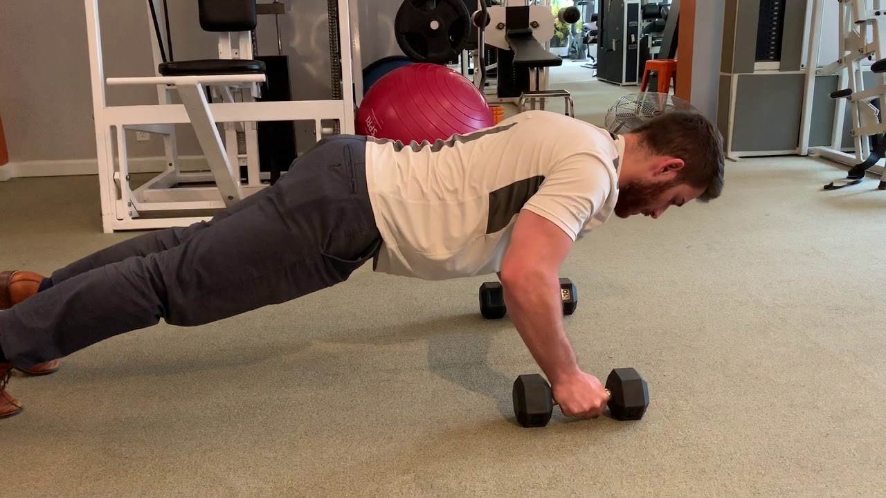 Negative Push Up - InForm Fitness - YouTube