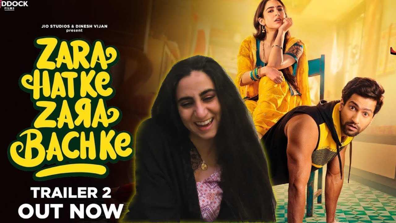ZARA HATKE ZARA BACHKE Trailer REACTION by Arabs | Vicky Kaushal, Sara ...