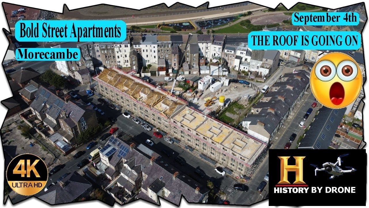 🏘🏗 Morecambe apartments on Bold Street. THE ROOF IS GOING ON. September ...