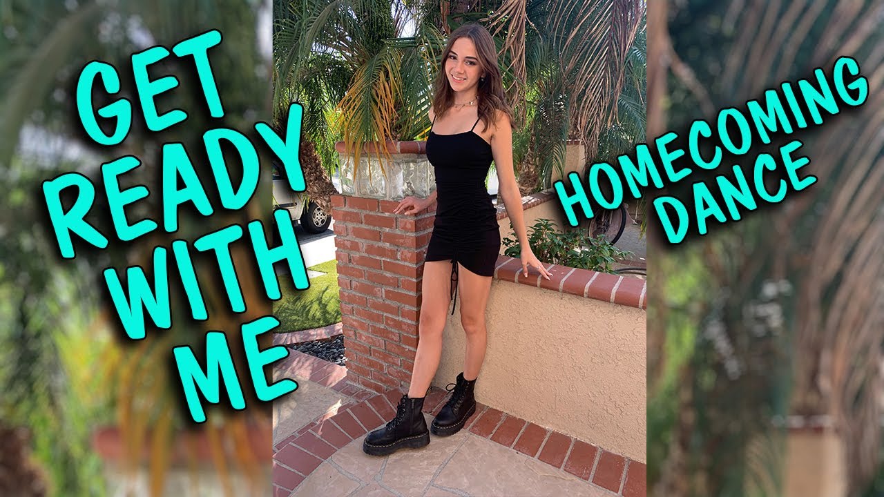 GRWM HOMECOMING DANCE | Kayla Davis - YouTube