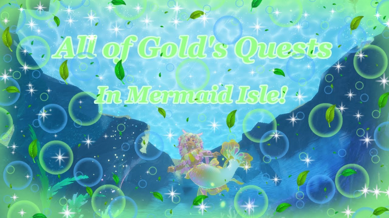 How To Complete All of Gold's Quest in Mermaid Isle! - YouTube