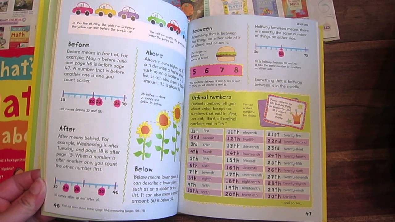 Usborne Books & More Math Books - YouTube