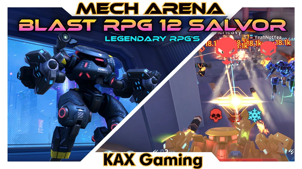 Dual Blast RPG 12 Salvor in CPC | Legendary Lock-On Missiles - Mech ...