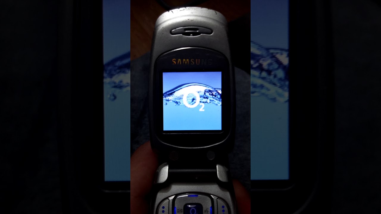 Samsung SGH-E600 (O2) Startup and Shutdown - YouTube
