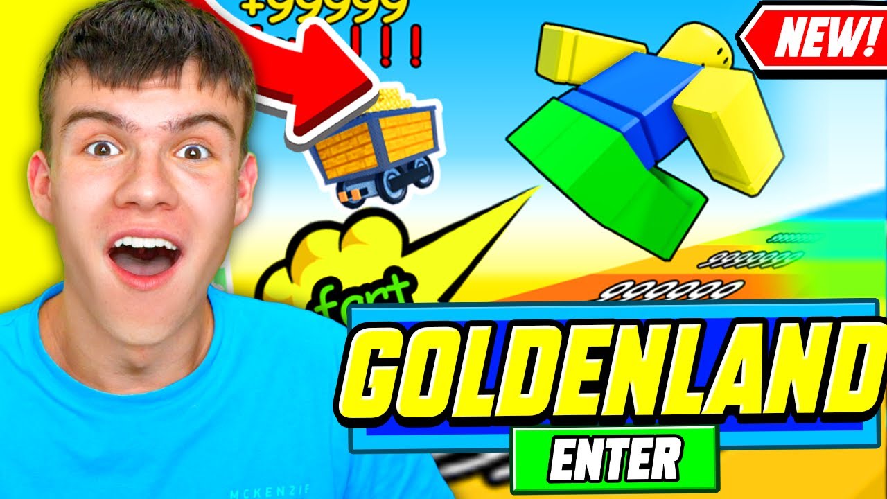 *NEW* ALL WORKING GOLDEN LAND UPDATE CODES FOR FART RACE! ROBLOX FART ...