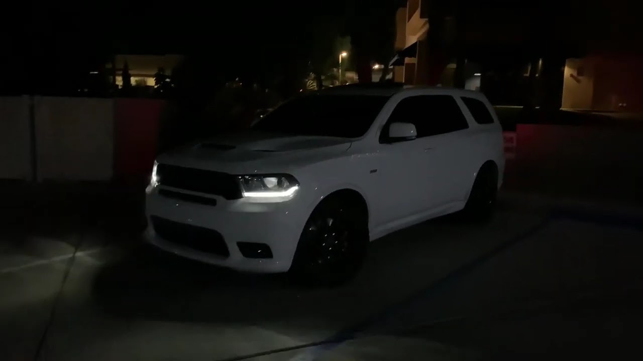 Durango SRT Tazer Z Automotive light show - YouTube