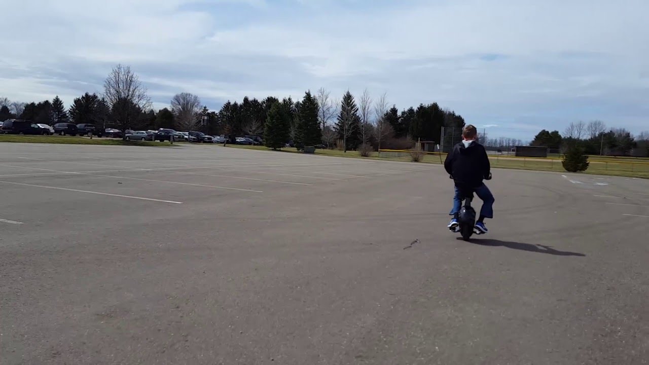 UNISCOOT One Wheel Self Balancing Electric Unicycle Scooter - YouTube