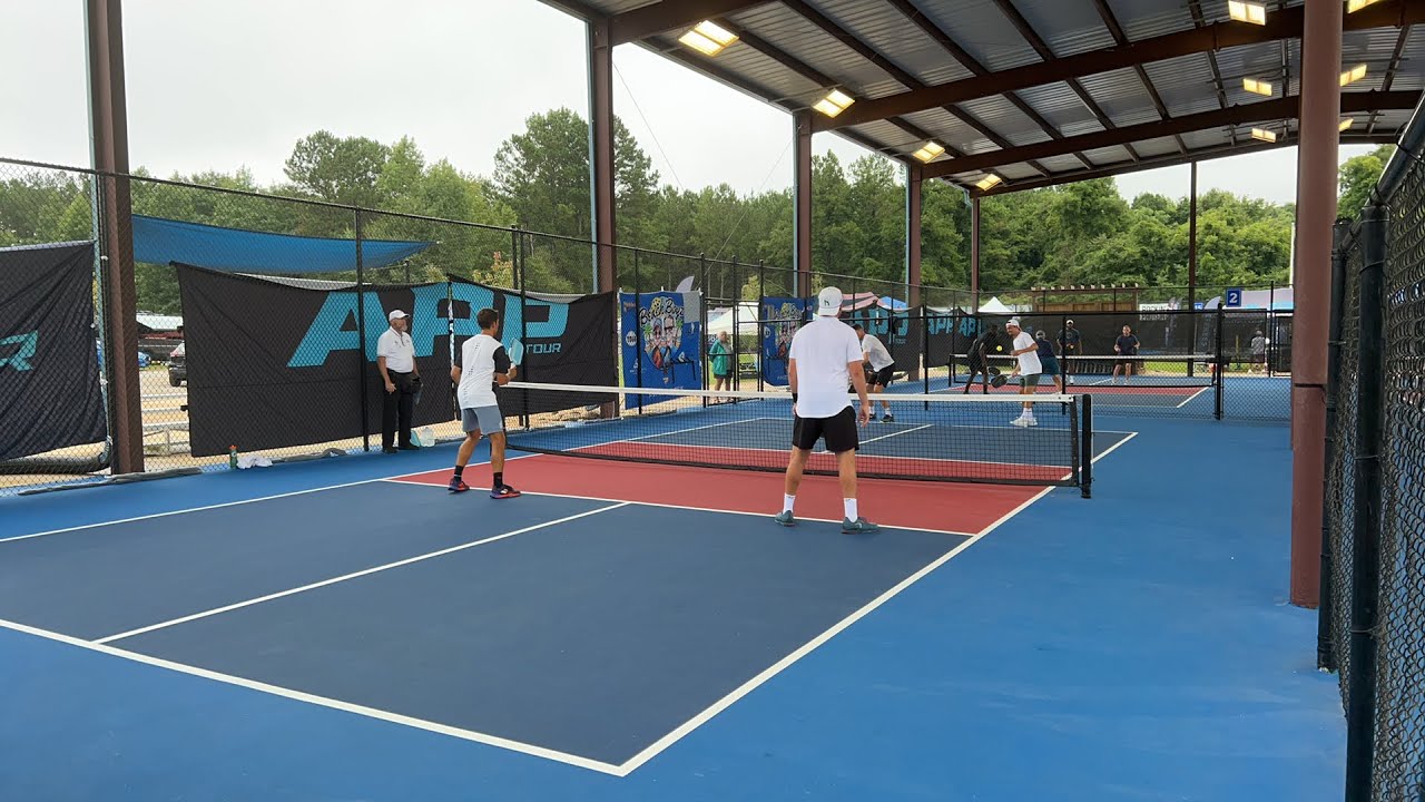 APP Atlanta Open Mens Pro QF Zane Navratil/Andrei Daescu vs Rafa Hewett ...