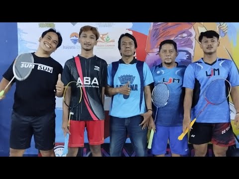 NIZAM-B.UCUN VS PUTRA-B.AANG KLS D UMUM//XAVIERA BADMINTON CUP 2024 ...
