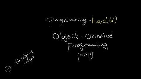 Python - Level (2), OOP [Part 1] - YouTube