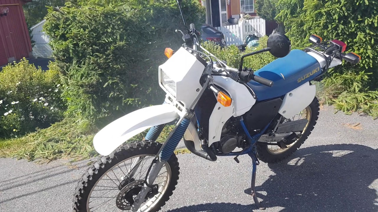 Suzuki TS125X 1988 - YouTube